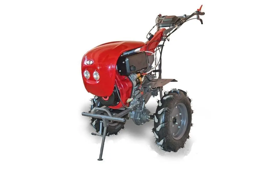 Мотоблок weima deluxe wm1100be6 км diff з капотом і фарами купити в ...